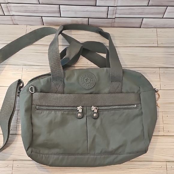 Kipling | Bags | Kipling Olive Green Crossbody Bag | Poshmark